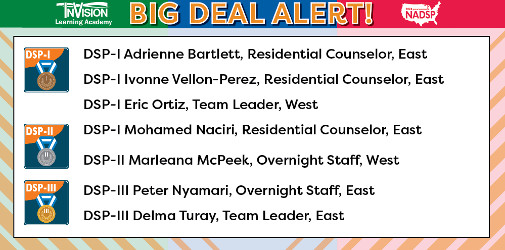 InVision's NADSP Certification Program